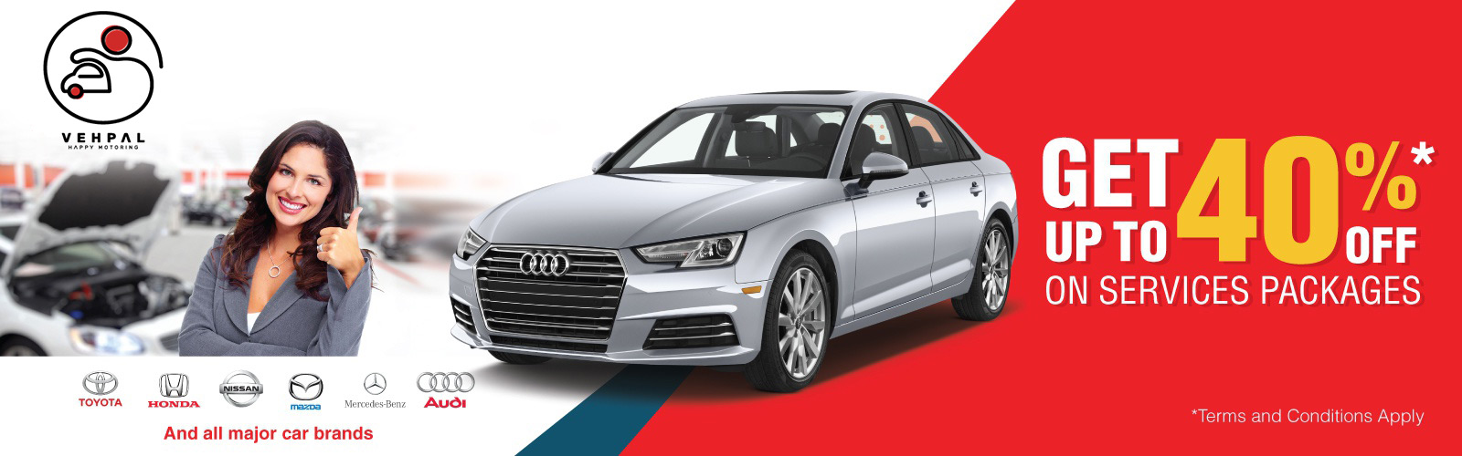 Full Car Service Package in UAE | Vehpal